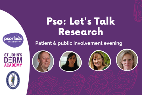 'Pso: Let's Talk Research' Webinar - PSOteen from the Psoriasis Association